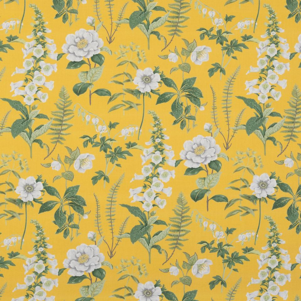 Floren Linen - Mustard fabric | Floren | Swaffer