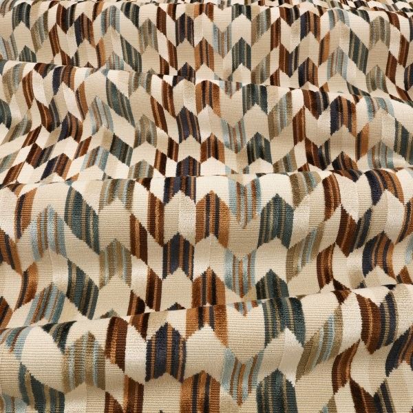 Tabora - Cacao fabric | Zephi FR Velvets | Romo