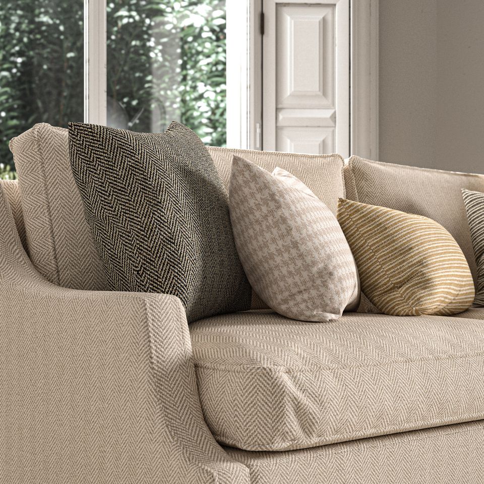 Quin - Champagne fabric | Port Isaac | Wemyss