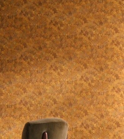 Feijoa - Safran wallpaper | Modernismo | Casamance