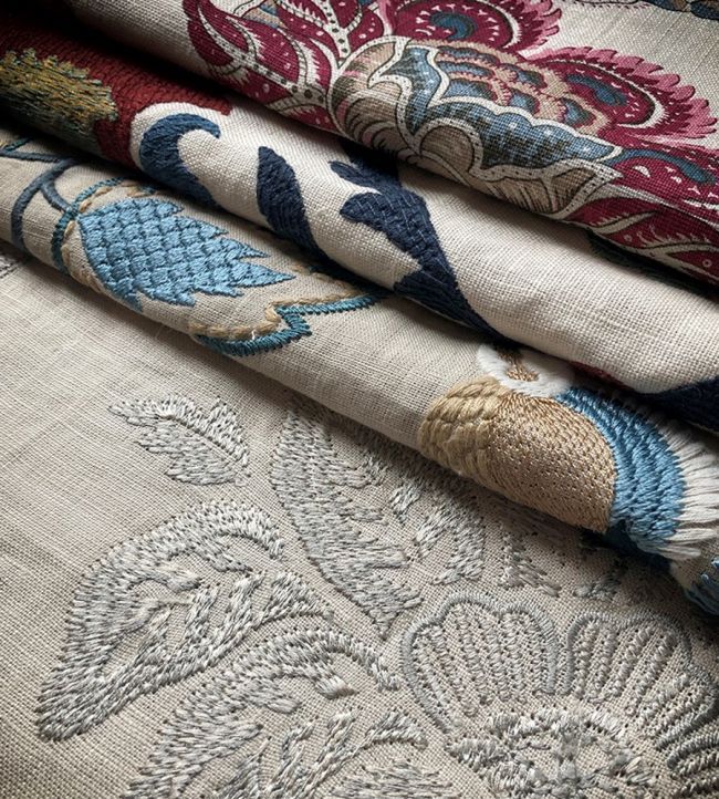 Amberley - Parchment fabric | Portobello | GP & J Baker