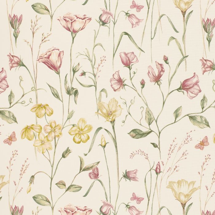 Orlena - Peony fabric | Florian Fabrics | Ashley Wilde