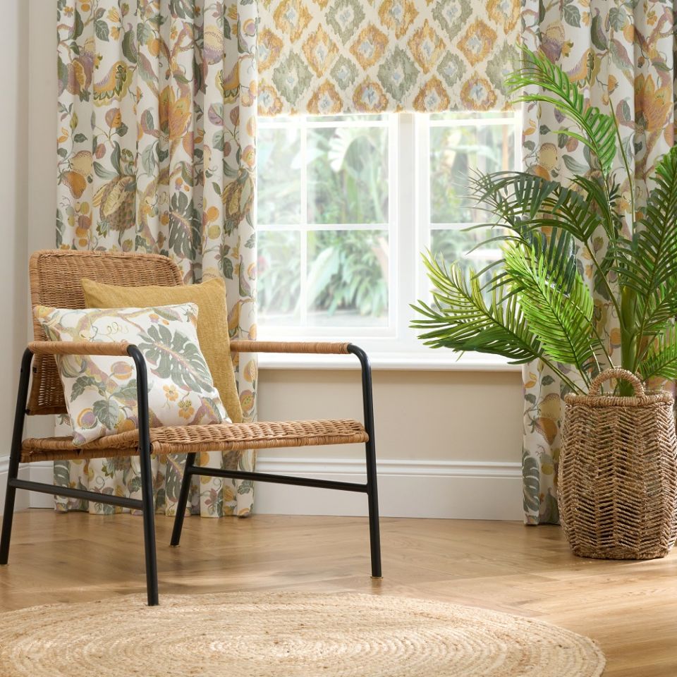 Coraline - Yellow fabric | Windward | Chess Designs