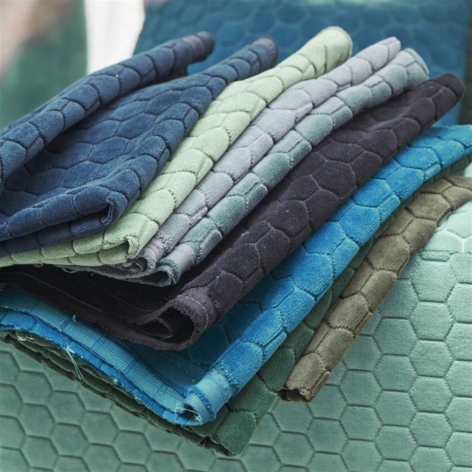 Florentine - Midnight fabric | Florentine Fabrics | Designers Guild