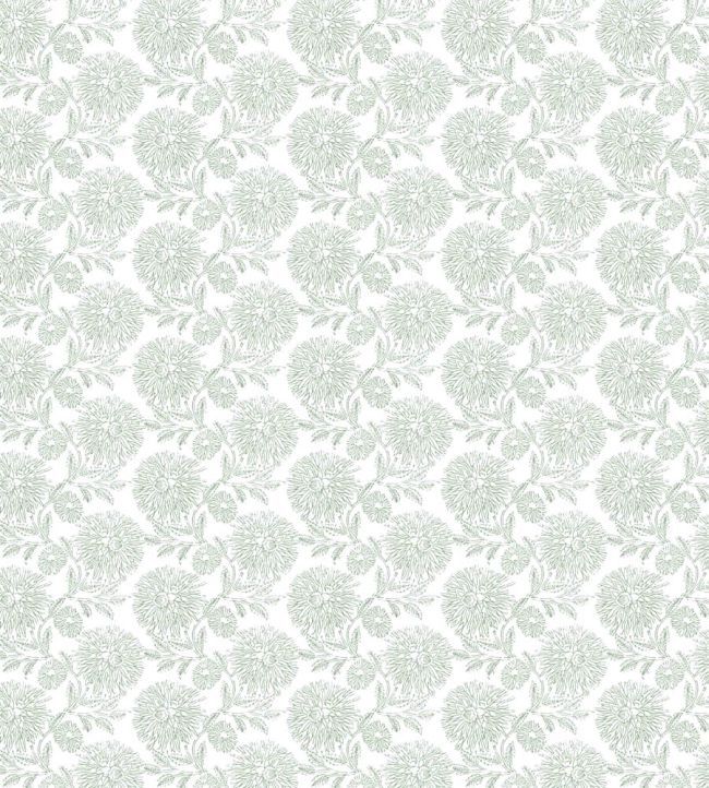 Delphine - Celadon fabric | Indienne | Warwick
