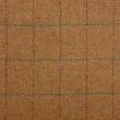 Huntsman Check - Burnt Umber fabric | Harris Tweed | Art of the loom