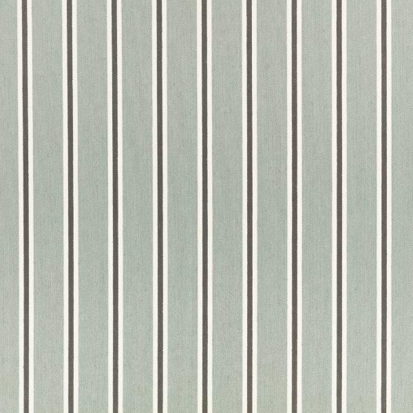 Tiva - Silver Blue fabric | Elson Decorative Stripes | Romo