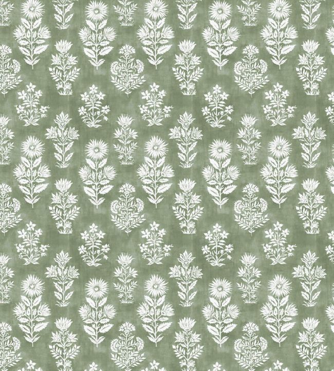 Rosalee - Celadon fabric | Indienne | Warwick
