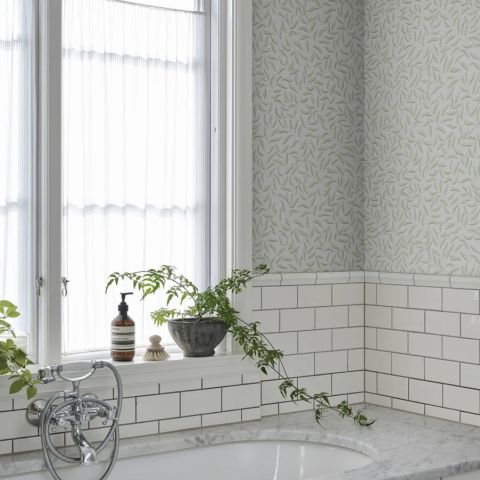 Karolina - Light Blue wallpaper | Tidlosa | Sandberg