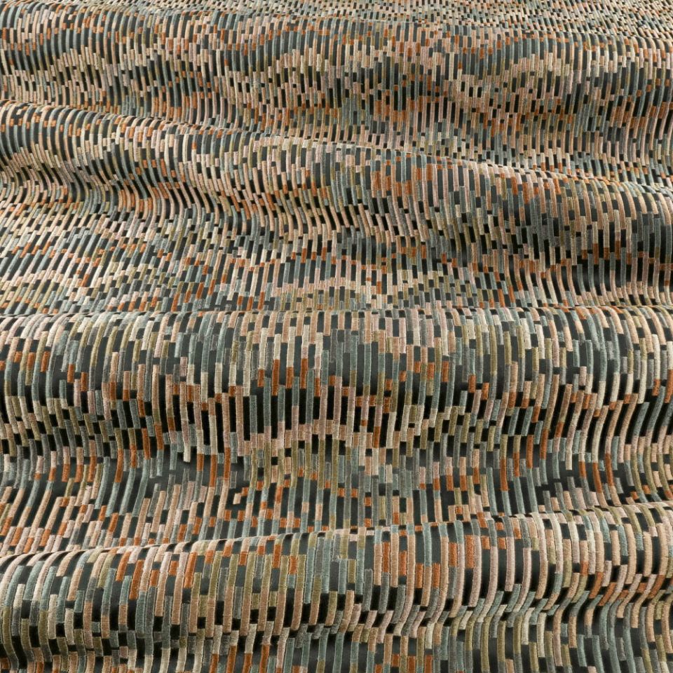 Avari - Mehndi fabric | Isoku | Black Edition