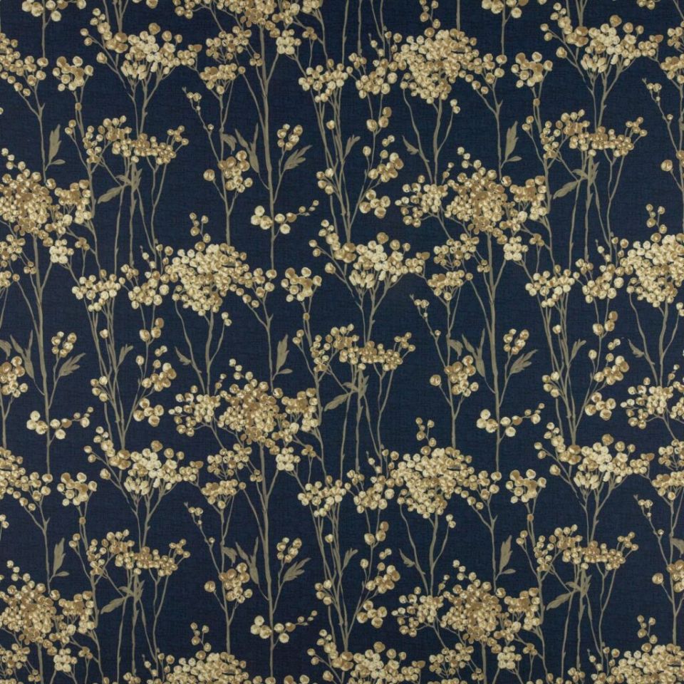 Hawthorn - Ink fabric | Sherwood | Ashley Wilde