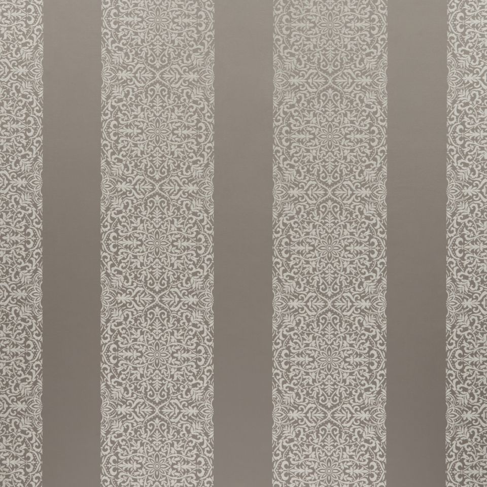 Brocade Stripe - Ash Grey fabric | Isadore | iLiv
