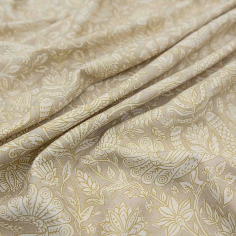 Petronella - Saffron fabric | Indienne | Warwick