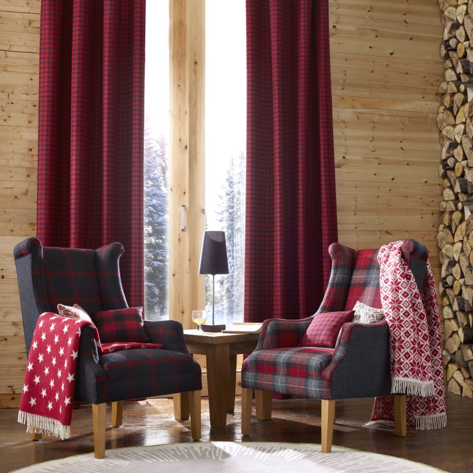 Skye Raspberry Armchair