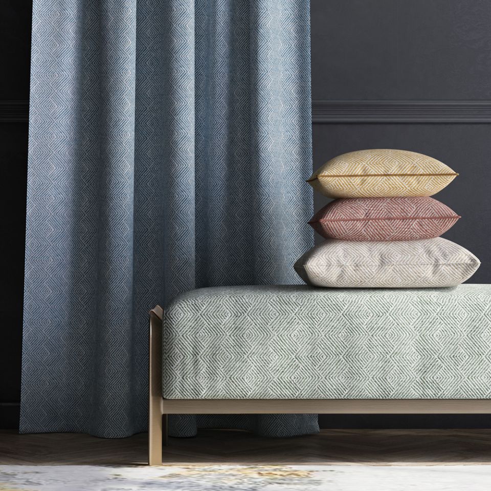 Porto - Soft Slate fabric | Porto | Fibre Naturelle