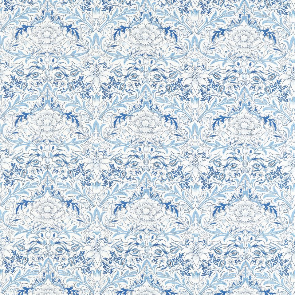 Simply Severn - Woad fabric | Simply Morris | Morris & Co