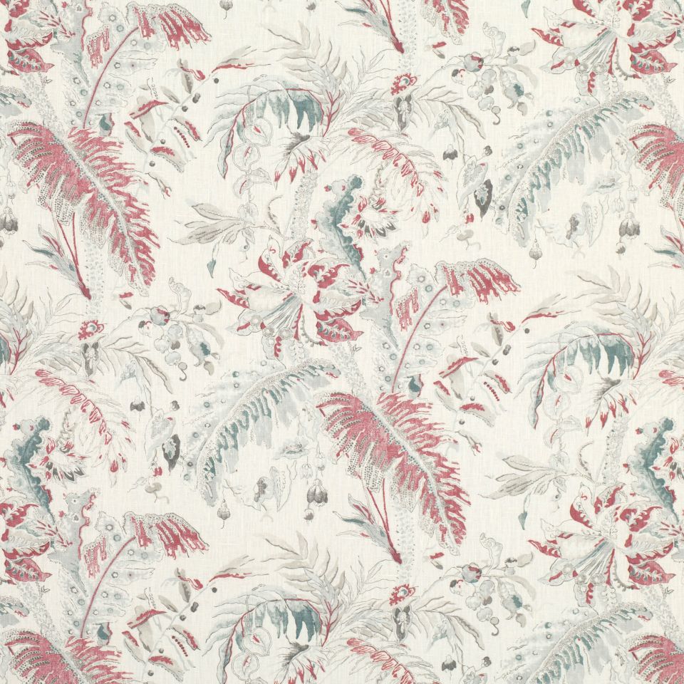 Kerala - Coromandel Blue fabric | Timeless Prints | Mark Alexander