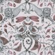 Extinct - Pink wallpaper | Animalia | Clarke & Clarke