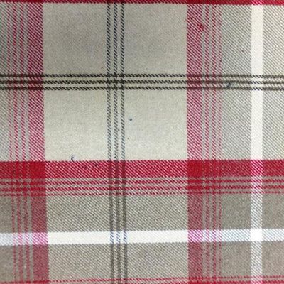 Balmoral - Cranberry fabric | Arboretum | Porter & Stone