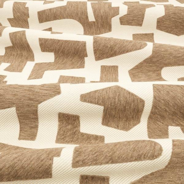 Jigsaw - Tobacco fabric | Juego | Zinc Textiles