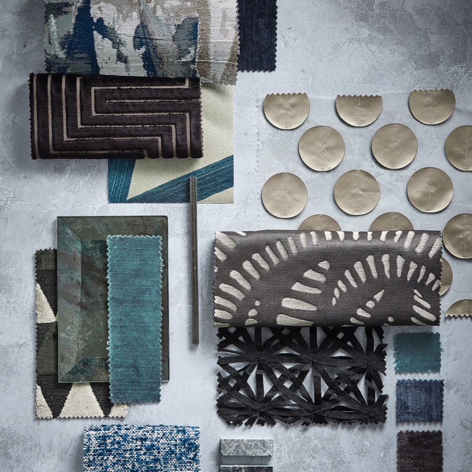 Etch - Old Navy Denim fabric | Colour 1 Fabrics | Harlequin