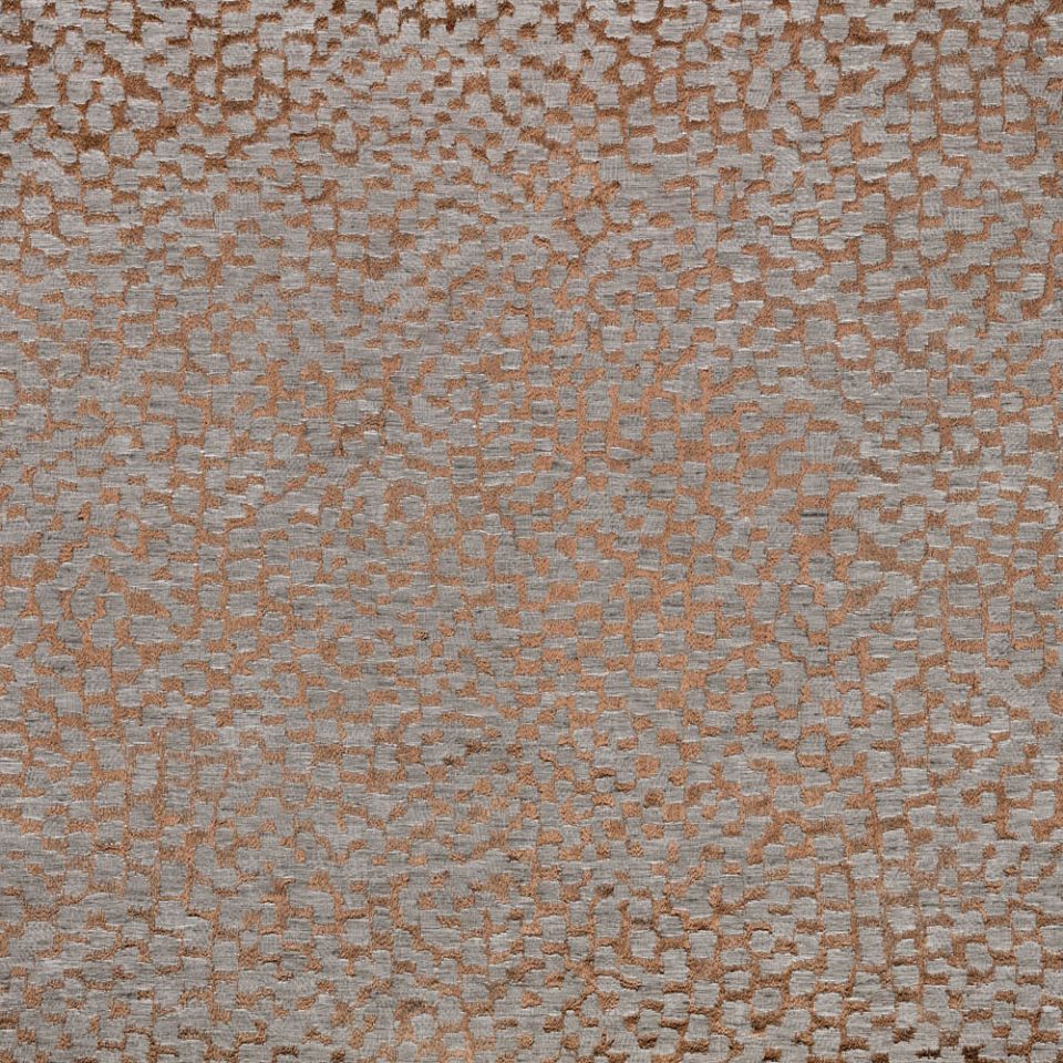 Zardozi - Copper fabric | Isoku | Black Edition