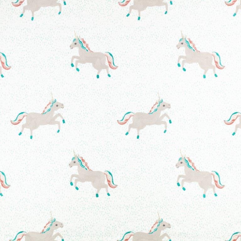 Dancing Unicorns - 01 fabric | Picturebook 2 Fabrics | Villa Nova
