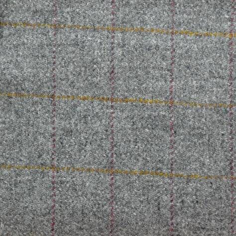 Huntsman Check - Slate Grey fabric | Harris Tweed | Art of the loom