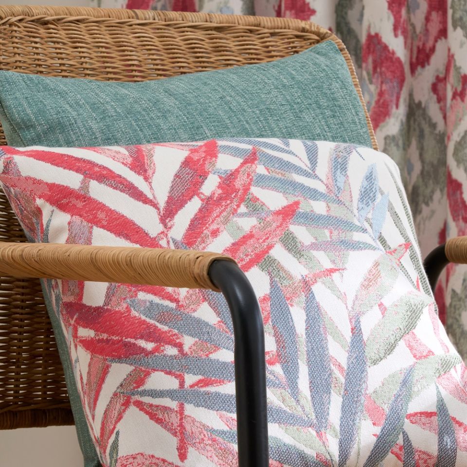 Palm - Pink fabric | Windward | Chess Designs