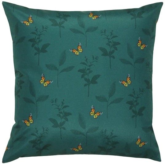 Riva Home Evans Lichfield - Butterfly Outdoor Cushion - Duck Egg ...