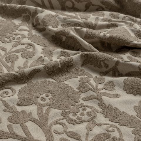 Ferahan - Earth fabric | Karaja | Warwick