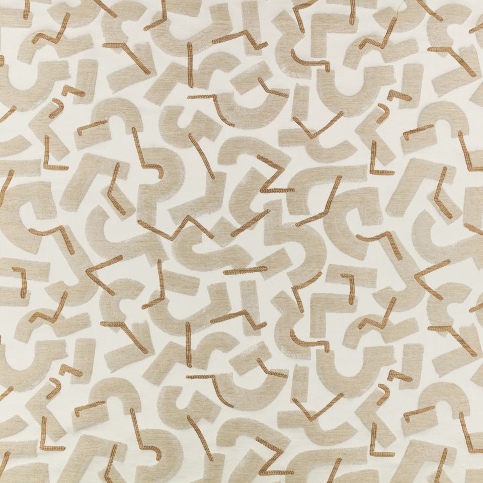 René - Tobacco fabric | Salvador | Zinc Textiles