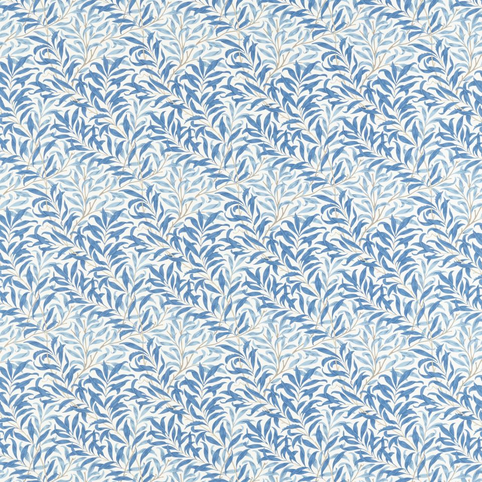 Willow Boughs - Woad fabric | Simply Morris | Morris & Co
