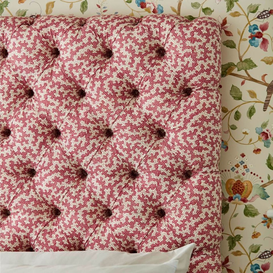 Truffle - Damson fabric | Sanderson X Salvesen Graham | Sanderson