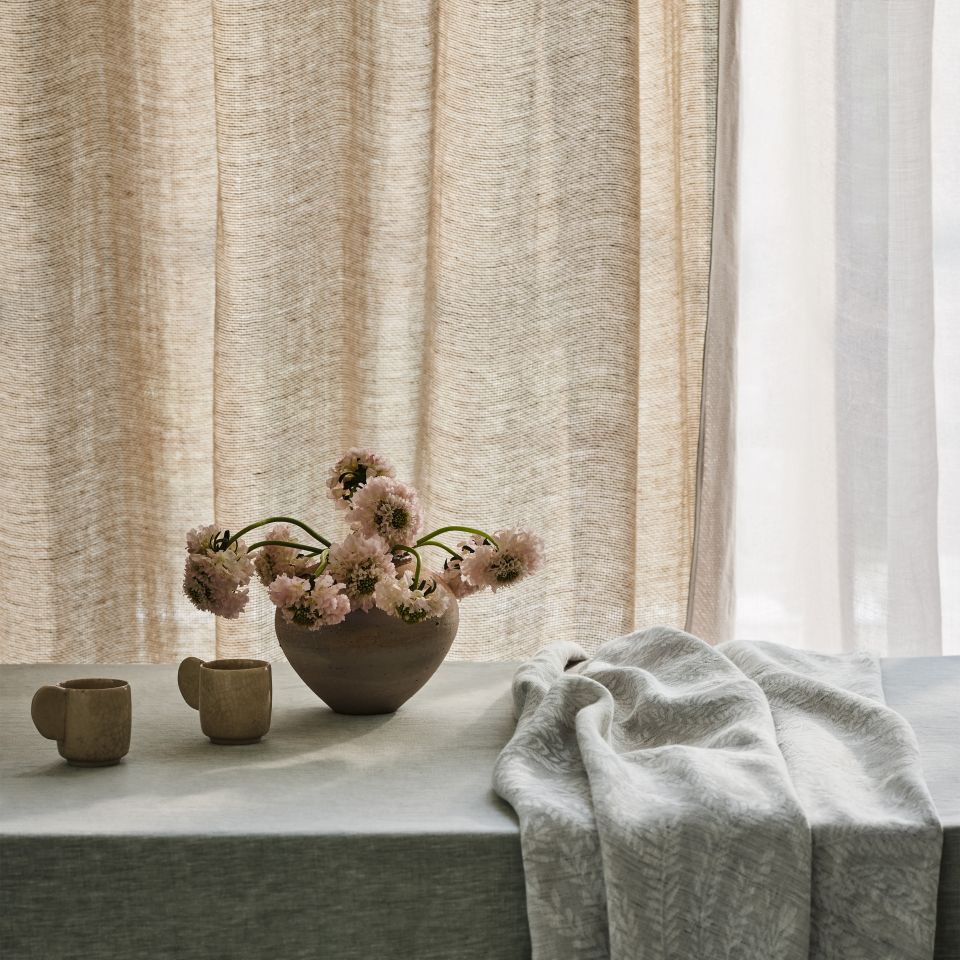 Ora - Stone fabric | Iseo | Romo