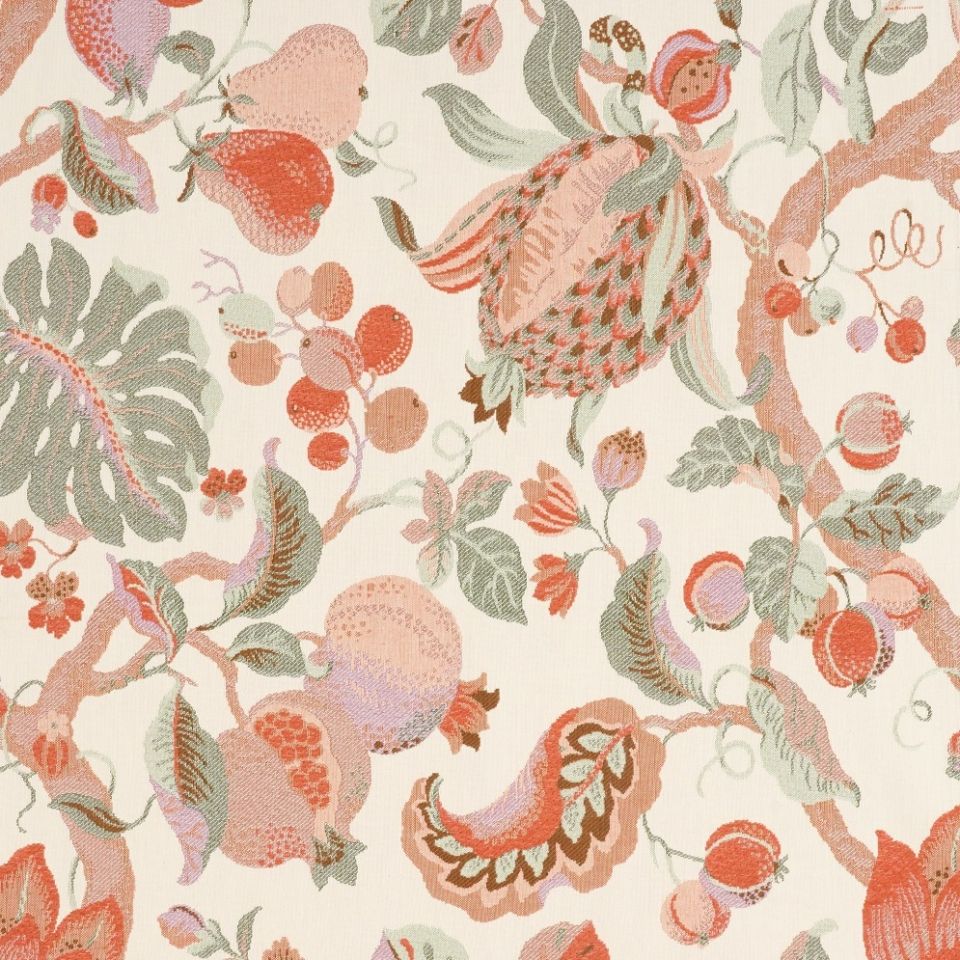 Grenada - Orange fabric | Windward | Chess Designs