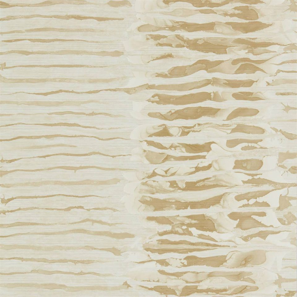 Anthology Ripple Stripe - Sandstone wallpaper | Anthology 07 | Harlequin
