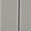 Bromley Stripe - Silver fabric | Appledore | Porter & Stone