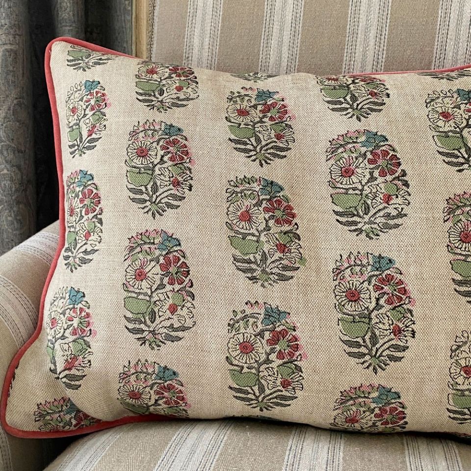 Posie - Sage fabric | Poppinjay II | Ian Sanderson