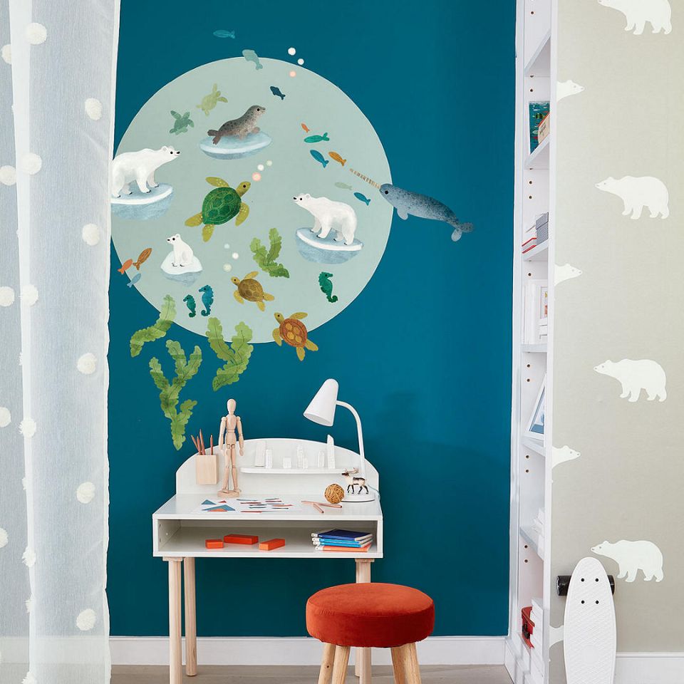 Ocean Antics Wall Stickers - Multi wallpaper | Picture Book Stickers ...