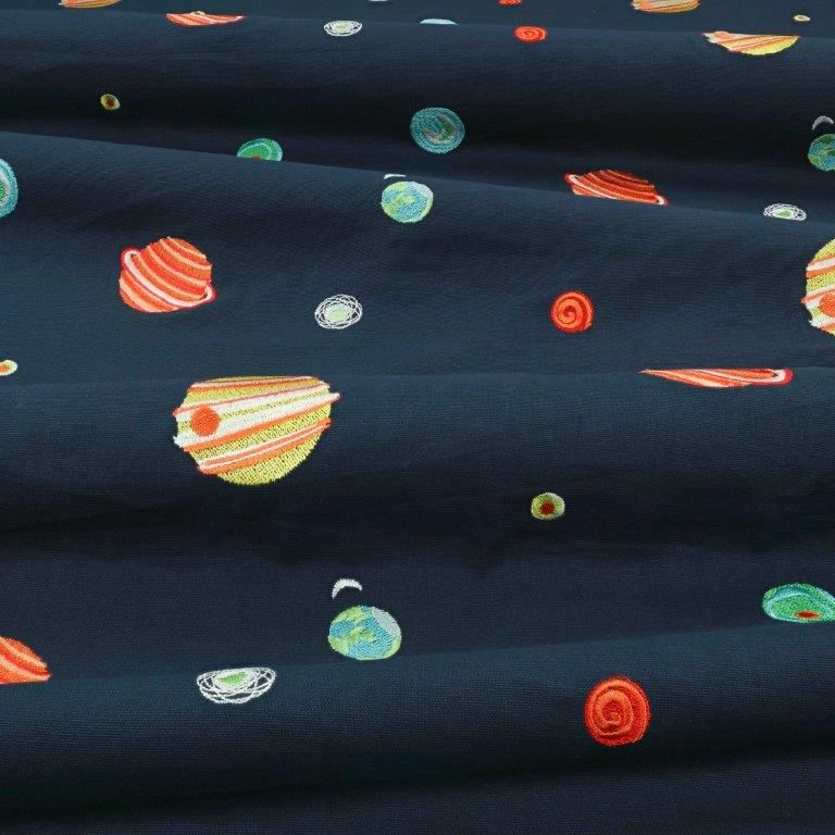 Solar System - 01 fabric | Picturebook 2 Fabrics | Villa Nova