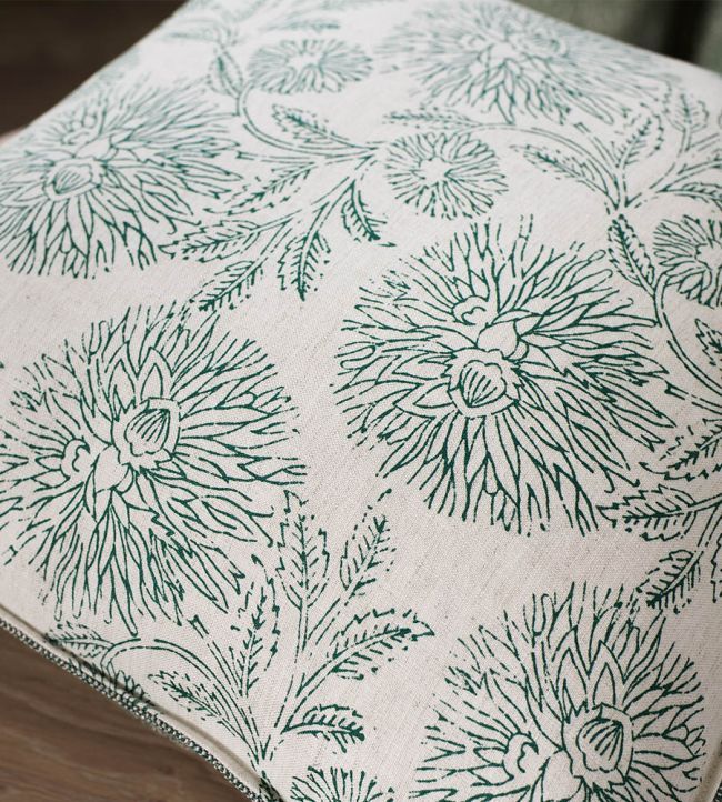 Delphine - Celadon fabric | Indienne | Warwick