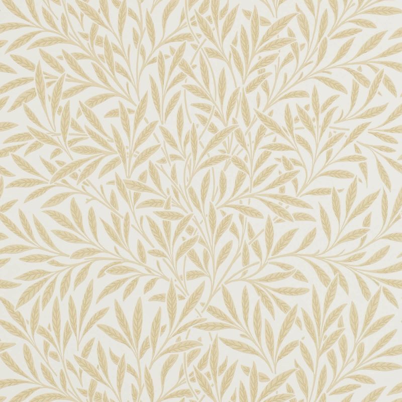 Willow - Buff wallpaper | Morris & Friends Wallpaper | Morris & Co
