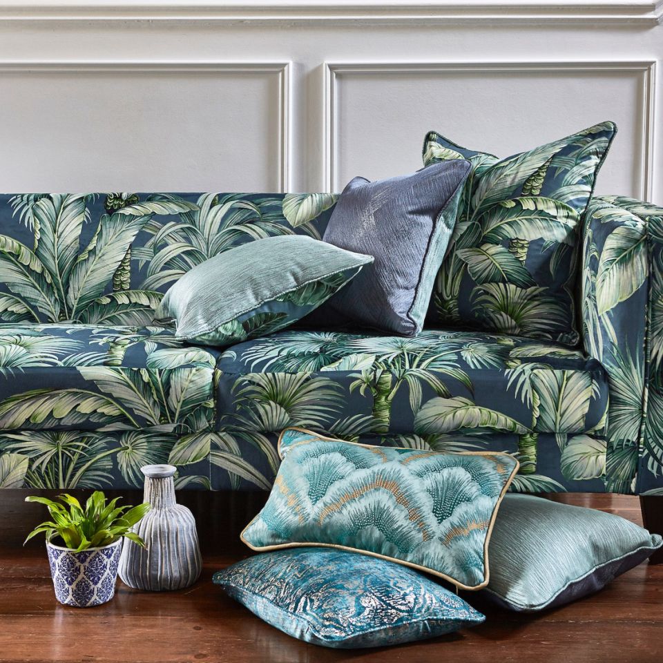 Nicobar - Ocean fabric | Monsoon | Prestigious Textiles