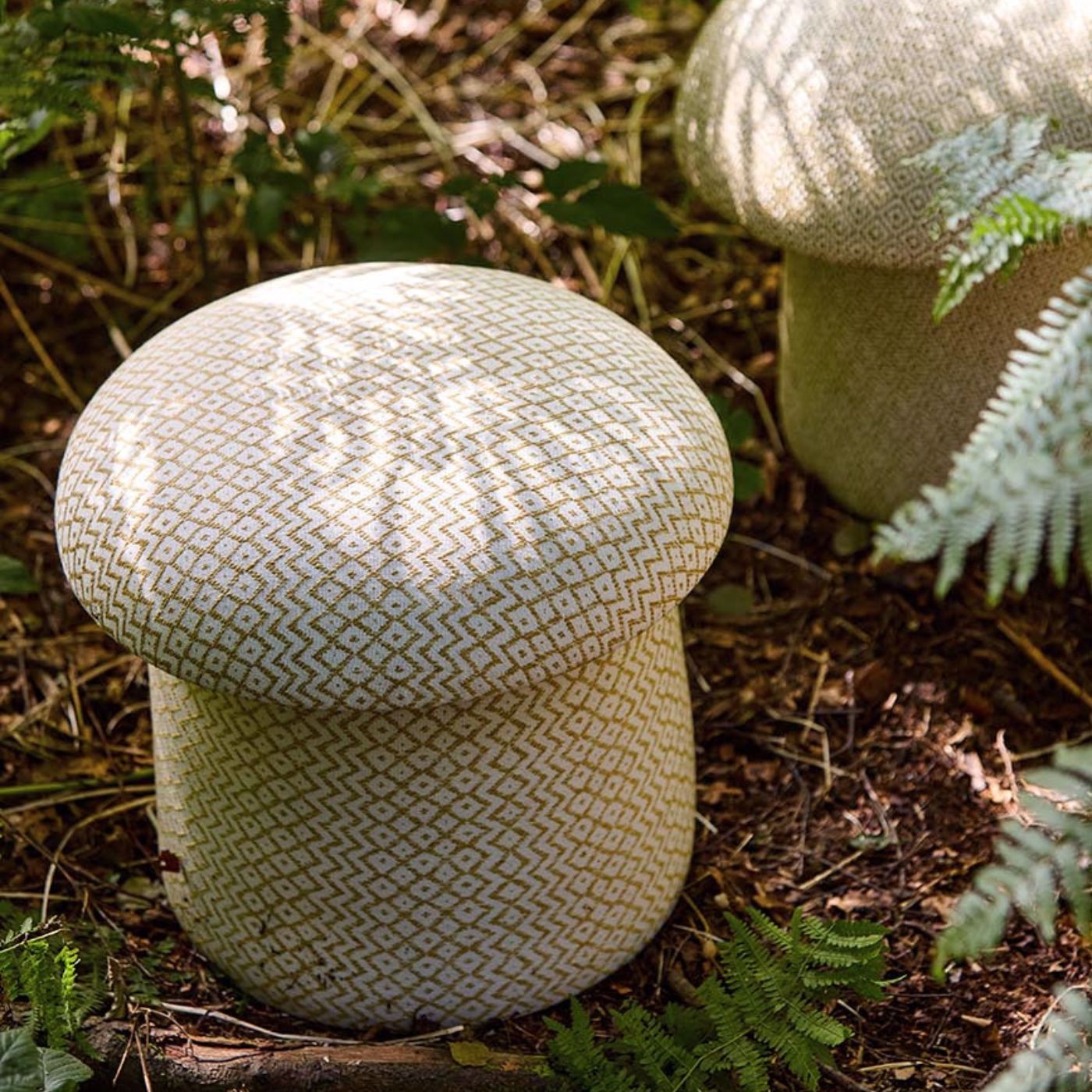 Cheslyn - Citron/Cream fabric | Orwell Weaves | Sanderson