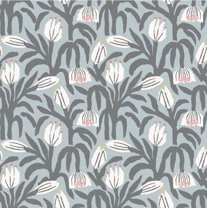 Chunky Flower - Summer Shower wallpaper | Geo | Hoopla Walls