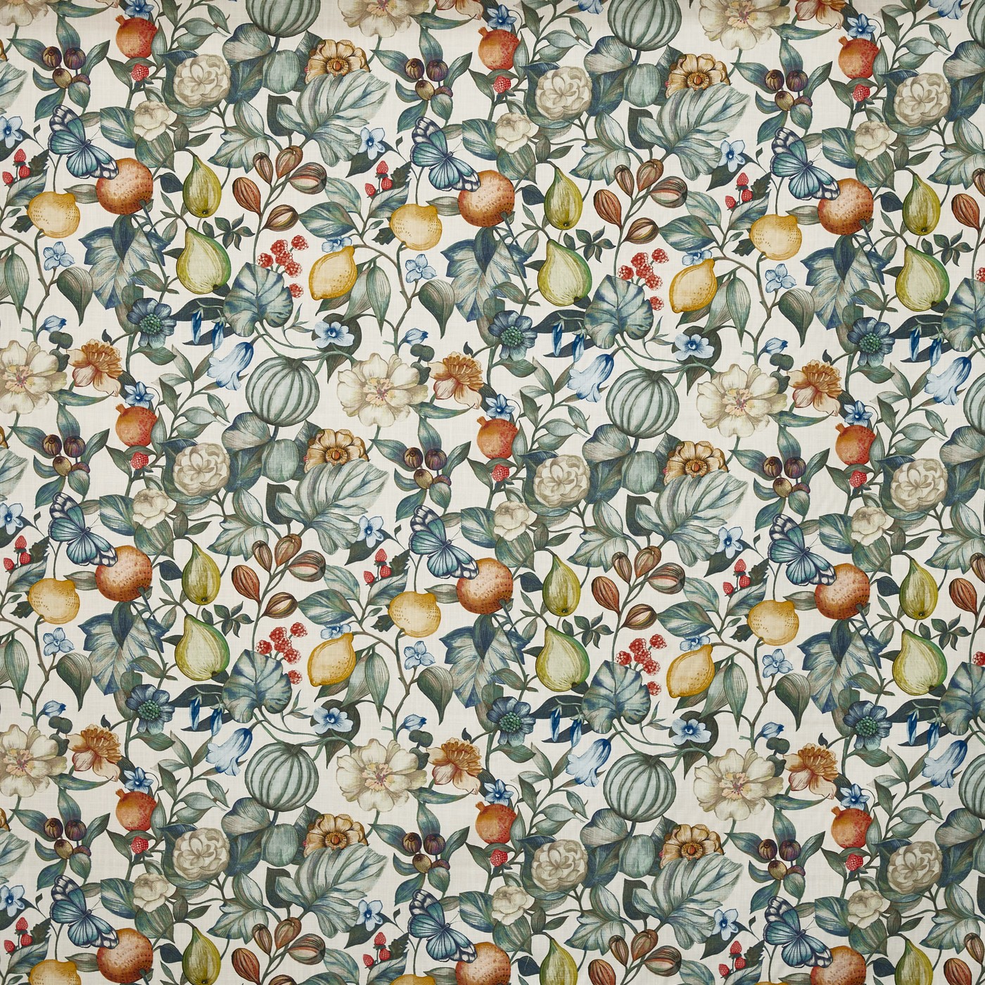 Clemence - Chambray fabric | Fleur | Prestigious Textiles