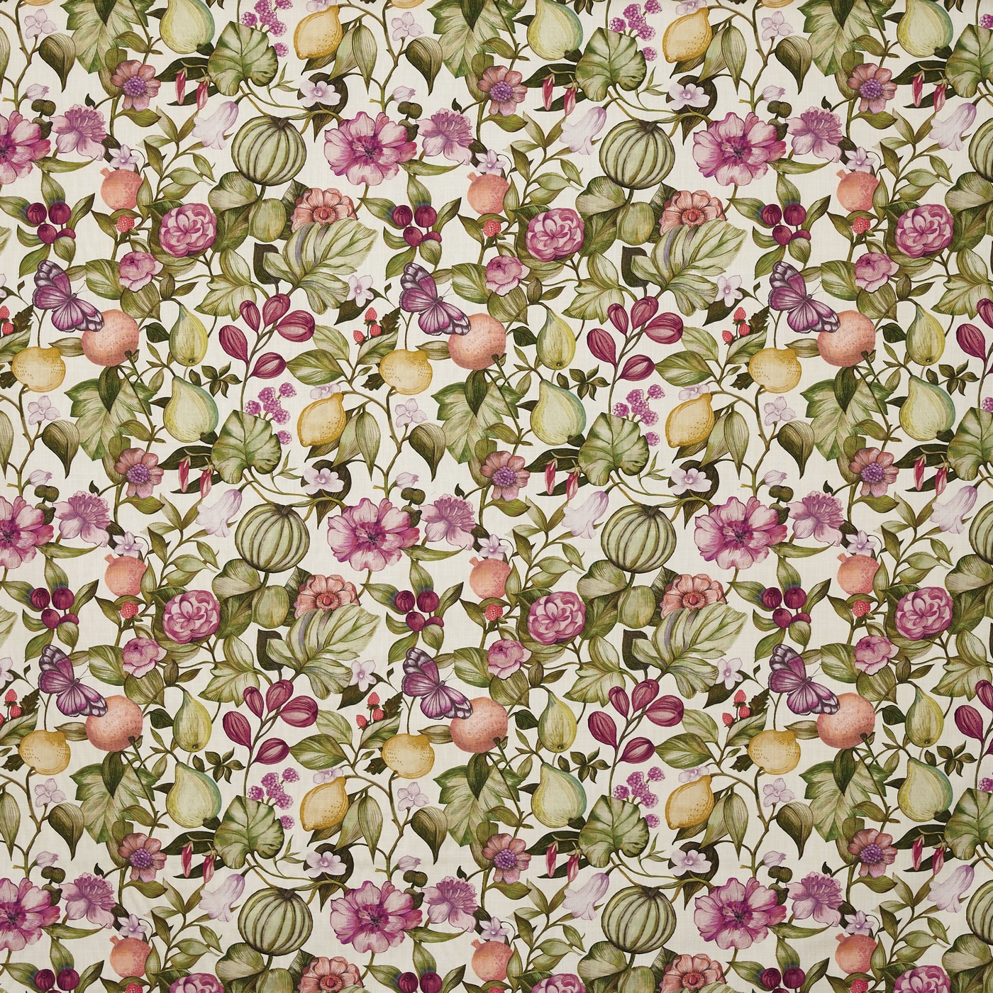 Clemence - Wisteria fabric | Fleur | Prestigious Textiles