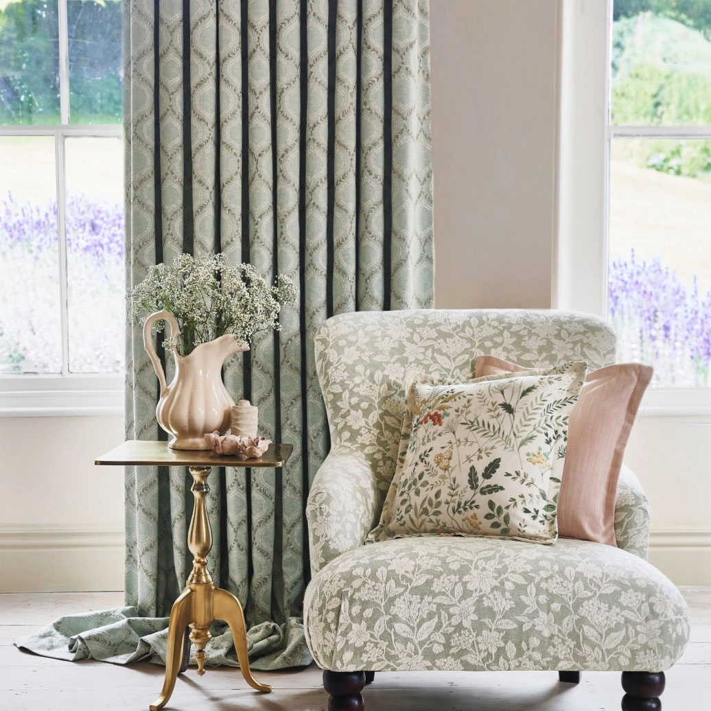 Cleo - Willow fabric | Sutton Park | Prestigious Textiles
