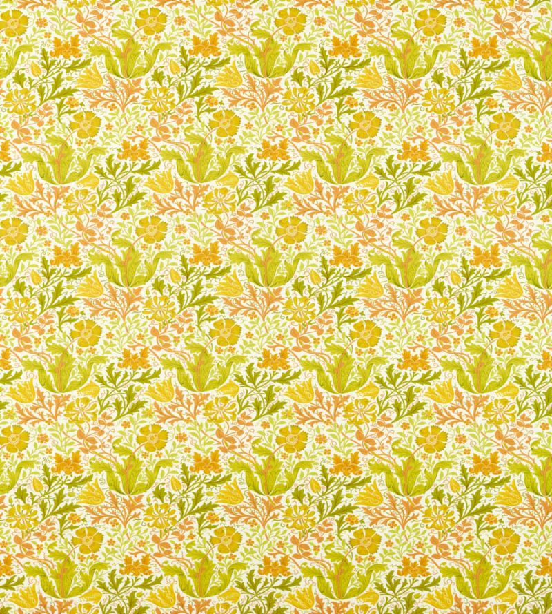 Compton - Summer Yellow fabric | Cornubia Fabrics | Morris & Co